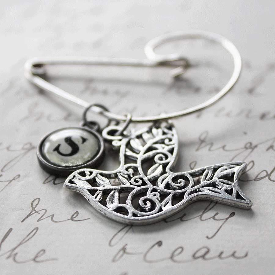 Peace Dove Brooch